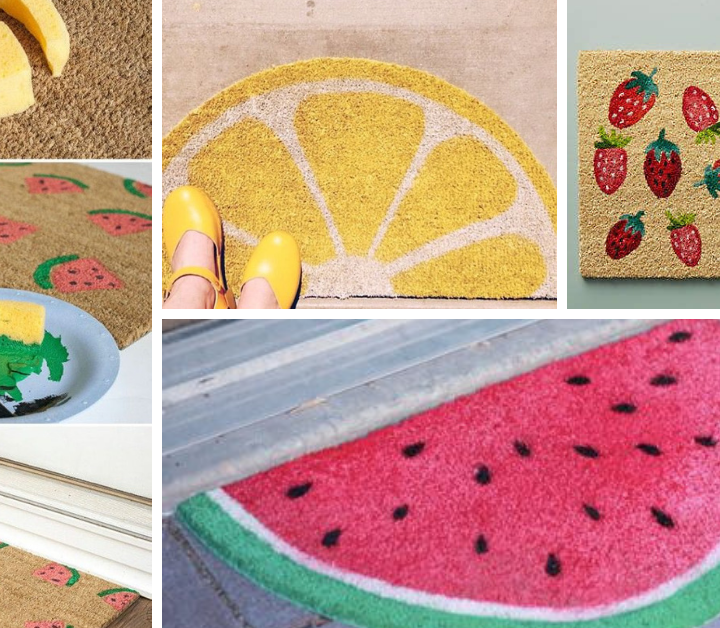 DIY: Fabriquer un Tapis pour l'entrée