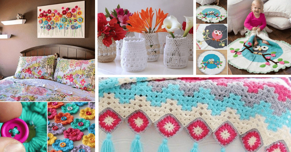 20 Idées Déco Au Crochet