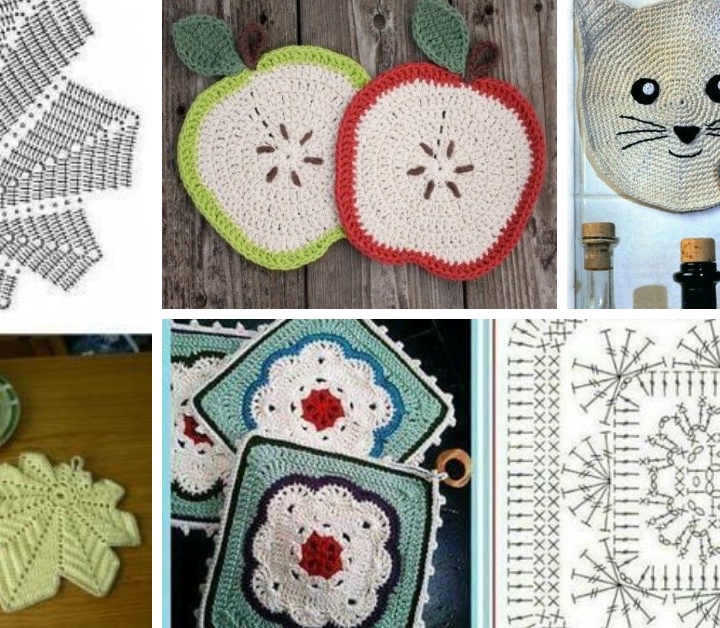 Crocheter une manique- Tuto et idées