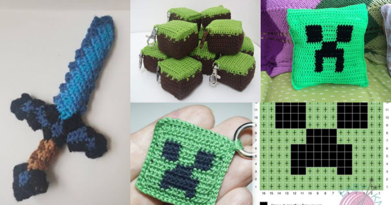 Minecraft Crochet – Idées Inspirantes